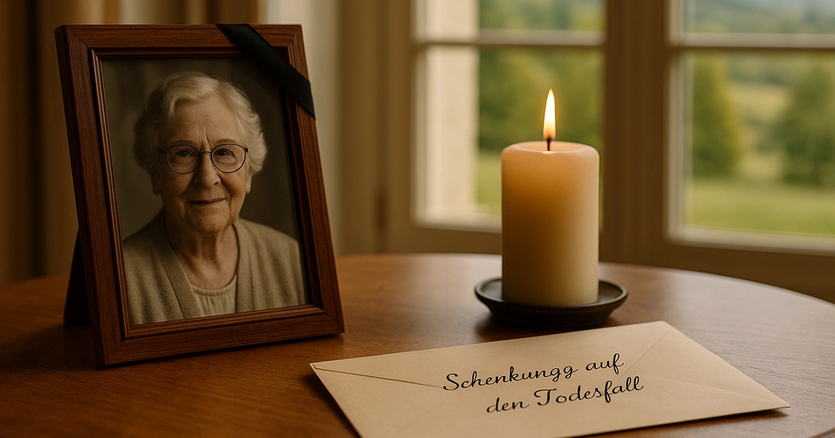 Spannende Schenkung Mit Niebrauch Todesfall Fotos